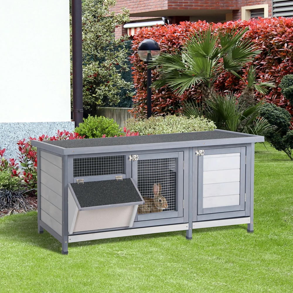 YYAo Rabbit Coop, Outdoor Rabbit House,Rabbit Hutch Bunny Hutch Cage ...