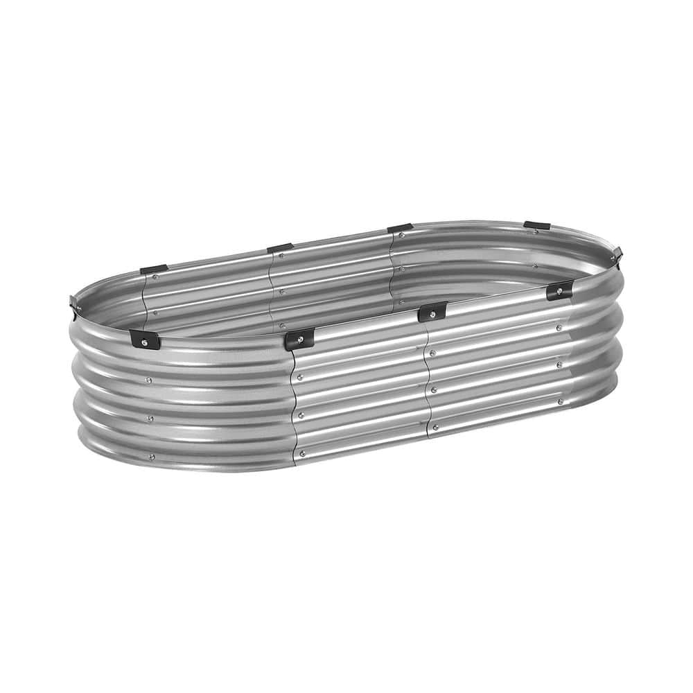 YYAo Raised Garden Bed,Outdoor Planter Box,Metal Raised Garden Bed ...