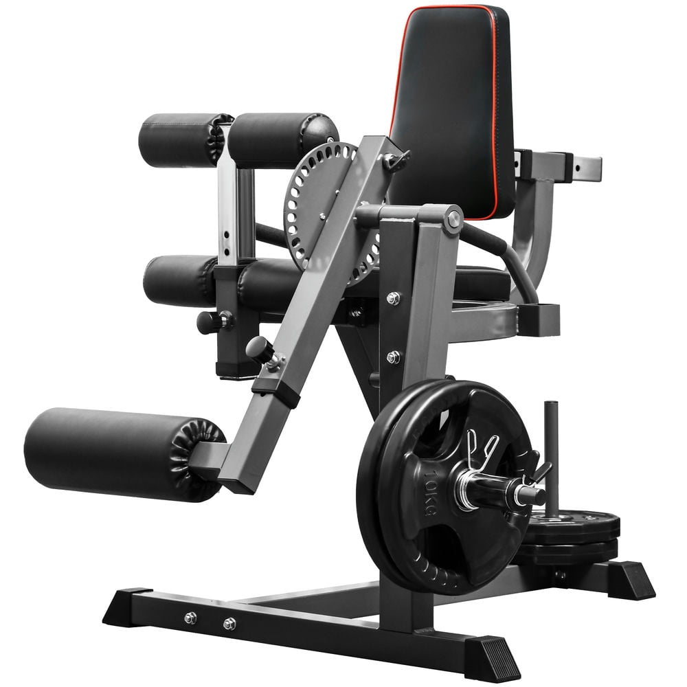YYAo Seated Leg Raise Machine, Adjustable Leg Extension and Curl ...