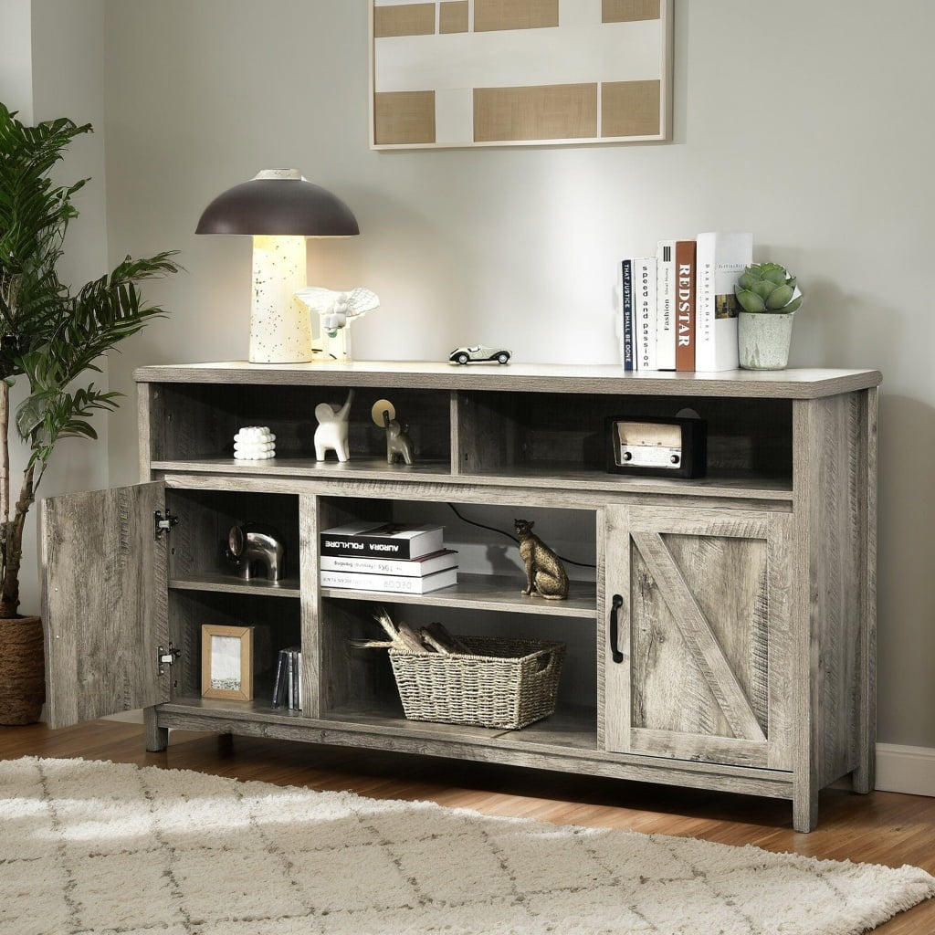 YYAo TV Stand, Television Console Table,Entertainment Center,59 Inch TV ...