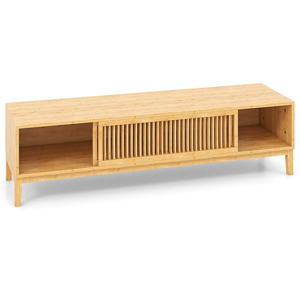 YYAo TV Stand, Television Console Table,Entertainment Center,Bamboo TV ...