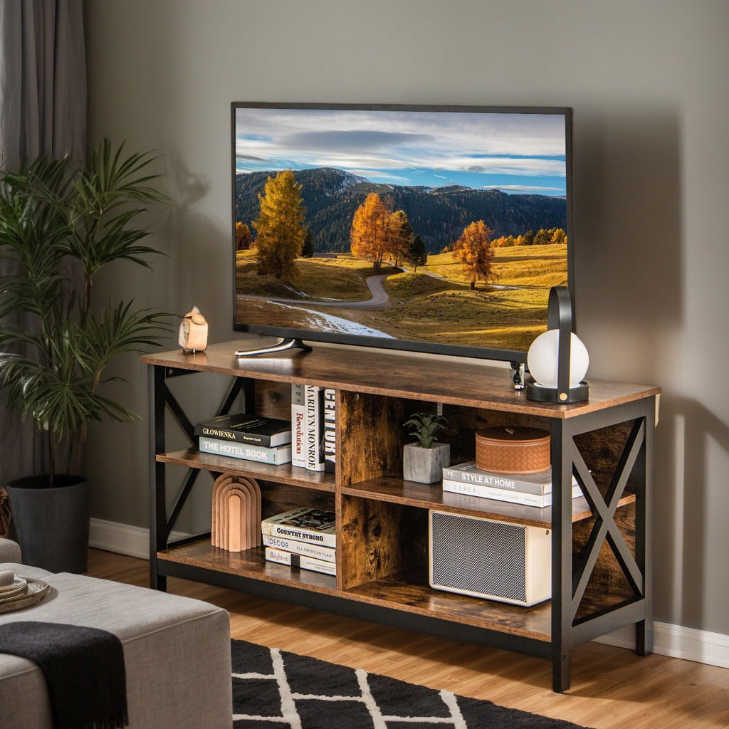 YYAo TV Stand, Television Console Table,Entertainment Center,Wooden TV ...