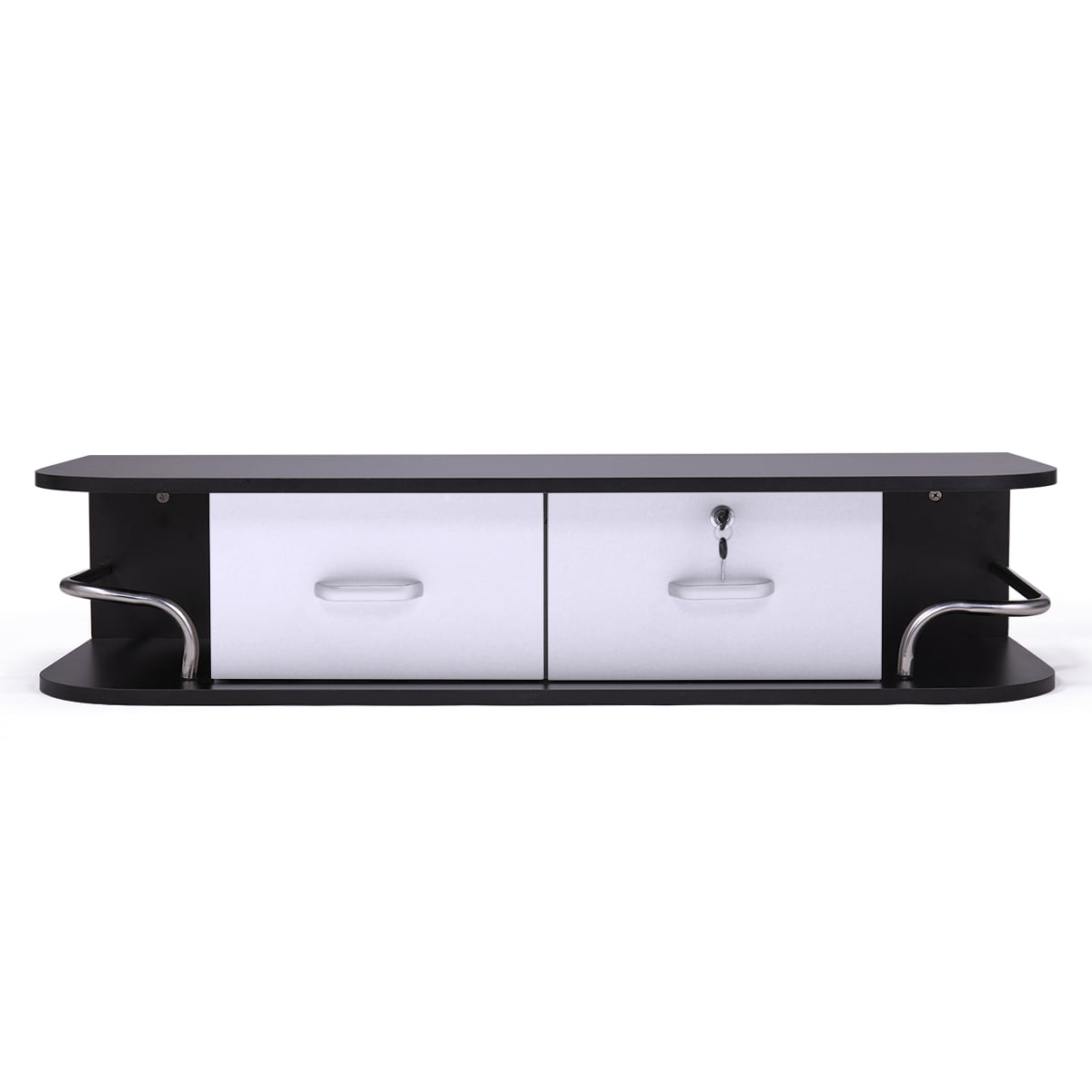 YYAo Wall Mounted Barber Station, Beauty Table with Locking Drawer ...