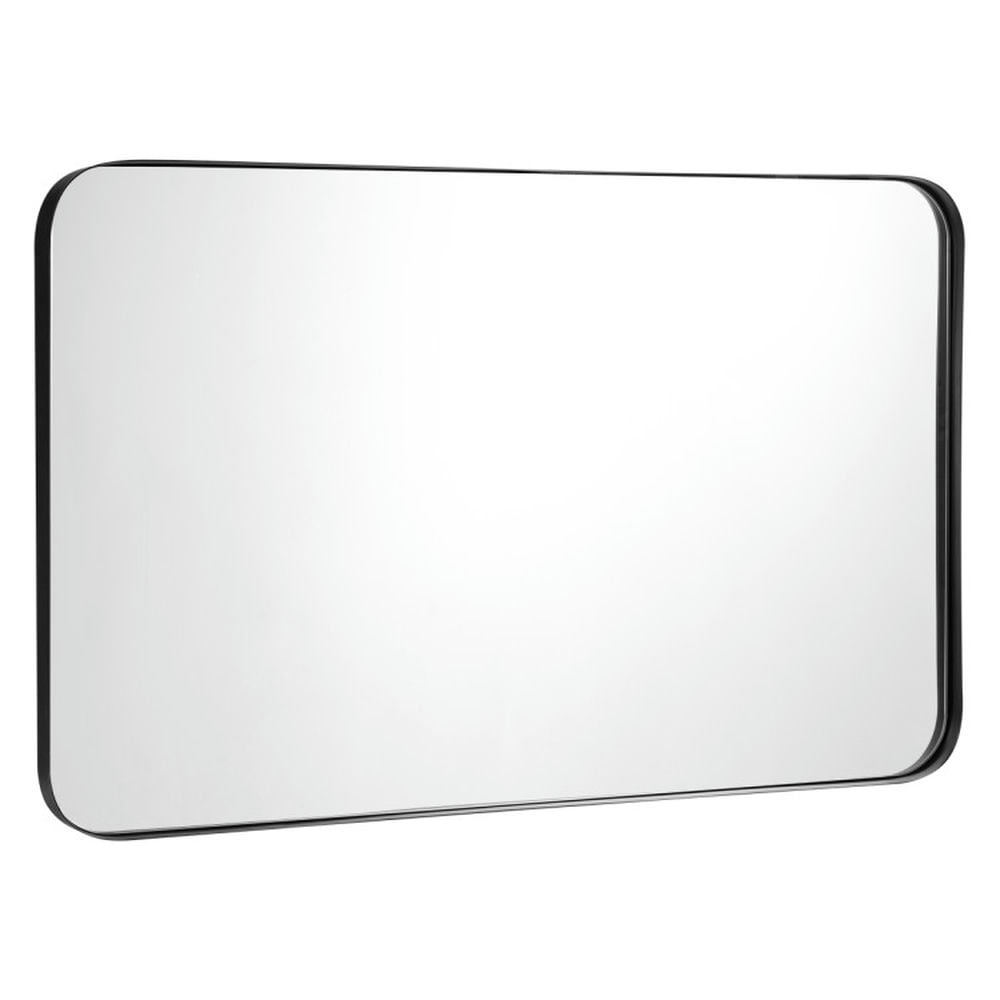 YYAo Wall Mounted Mirror, Wall Mirror,32 Inch x 20 Inch Metal Frame ...