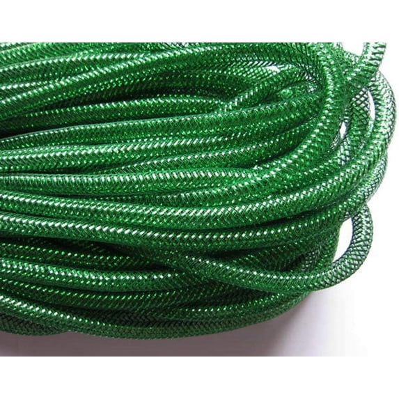 YYCRAFT One Roll 30 Yards Solid Mesh Tube Deco Flex for Wreaths ...