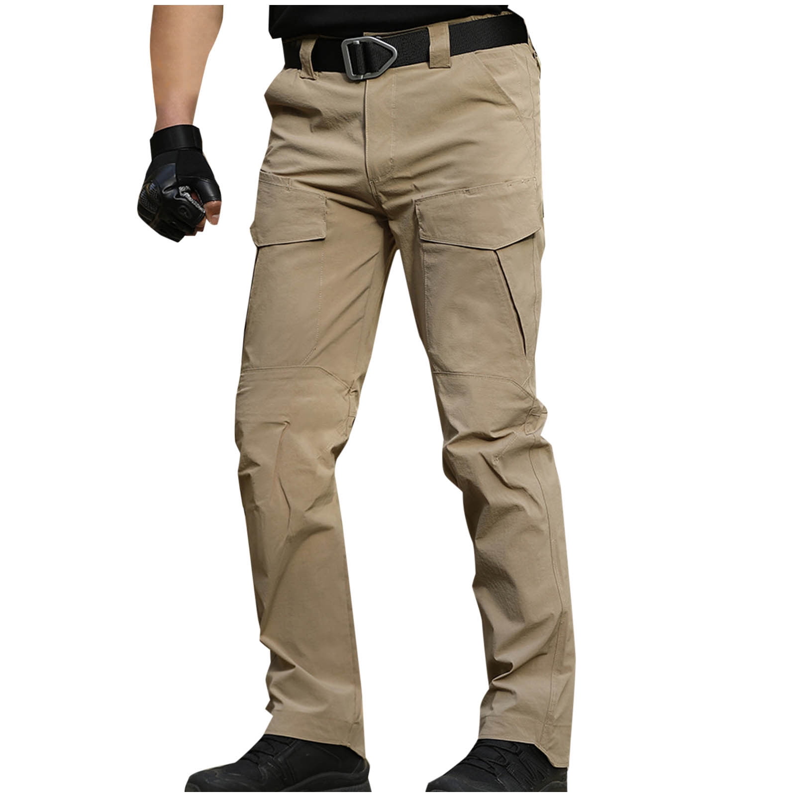 YYDGH Men's Cargo Lightweight Tactical Pants Durable Ripstop Cargo ...