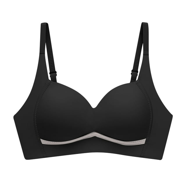 YYDGH Wireless Push Up Bra for Women Super Soft Wireless Lightly Lined ...