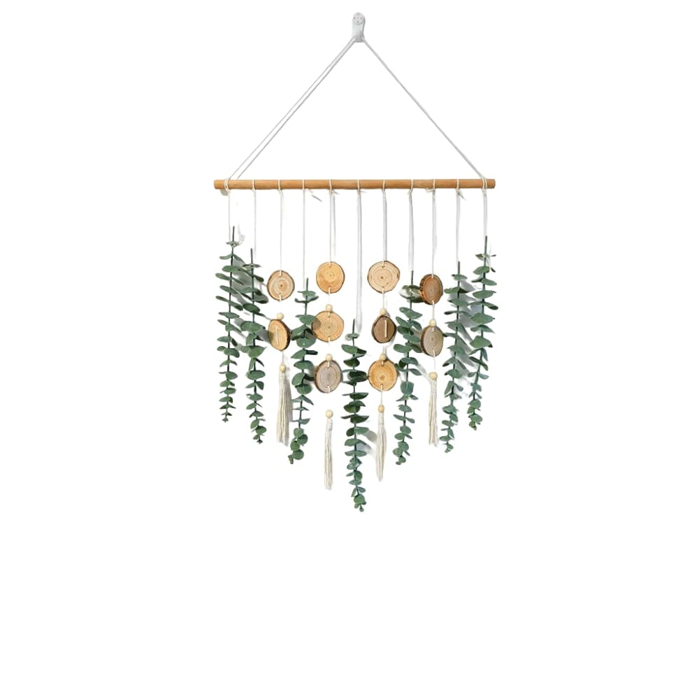 YYDISIGN1 Artificial Eucalyptus Wall Decor Fake Greenery Leaves Home ...