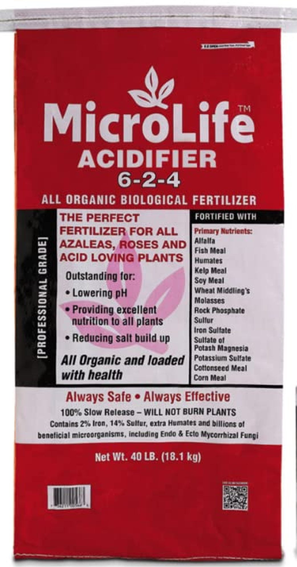 YYJP Acidifier 6-2-4, 40 lb, The Perfect Fertilizer for All Azaleas ...