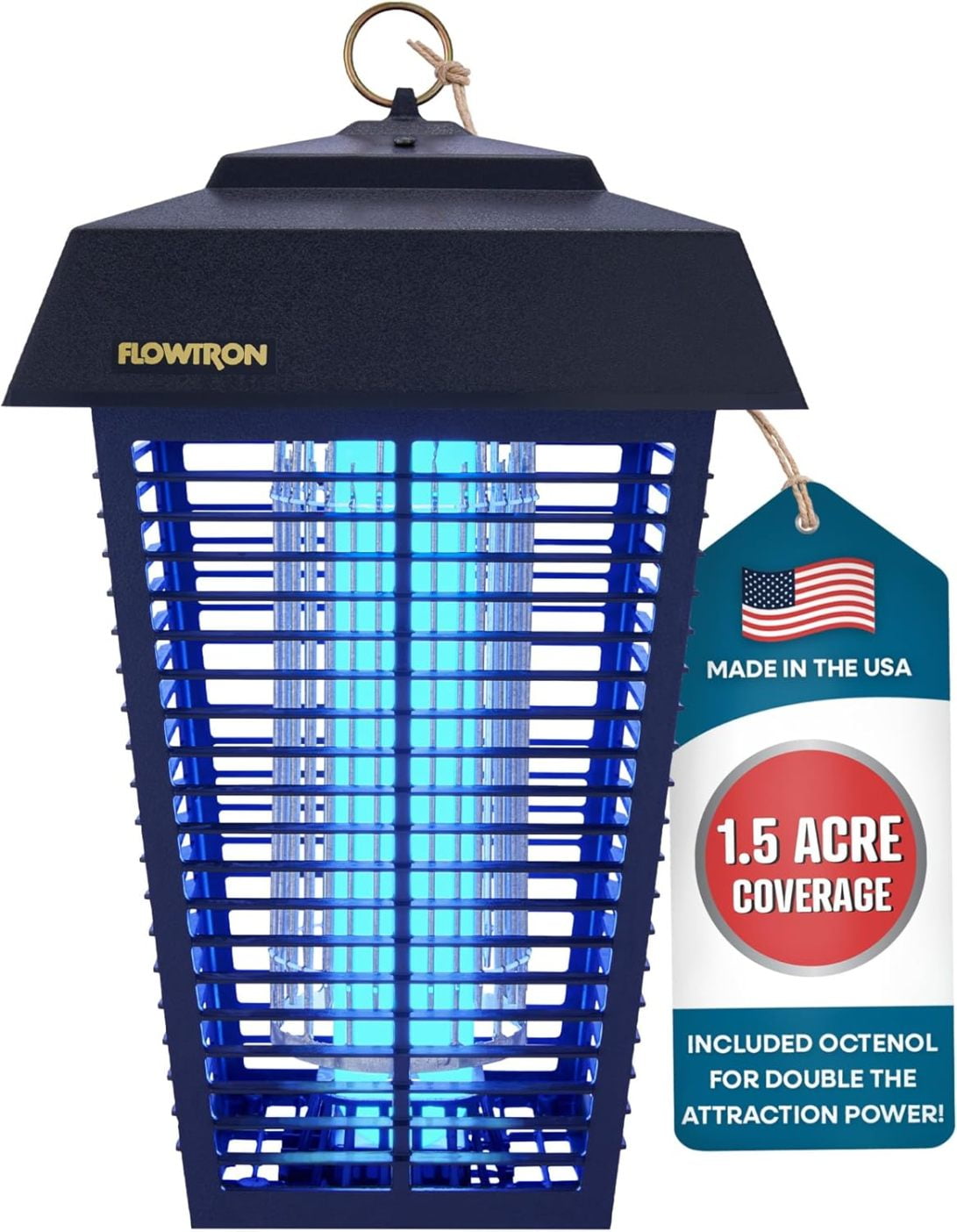 YYJP Bug Zapper, 1-1/2 Acre of Outdoor Coverage with Powerful 80W Bulb ...