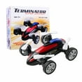 YYKihy 4WD Pull Back Off-Road Car - Friction Powered Toy Vehicle, Black ...