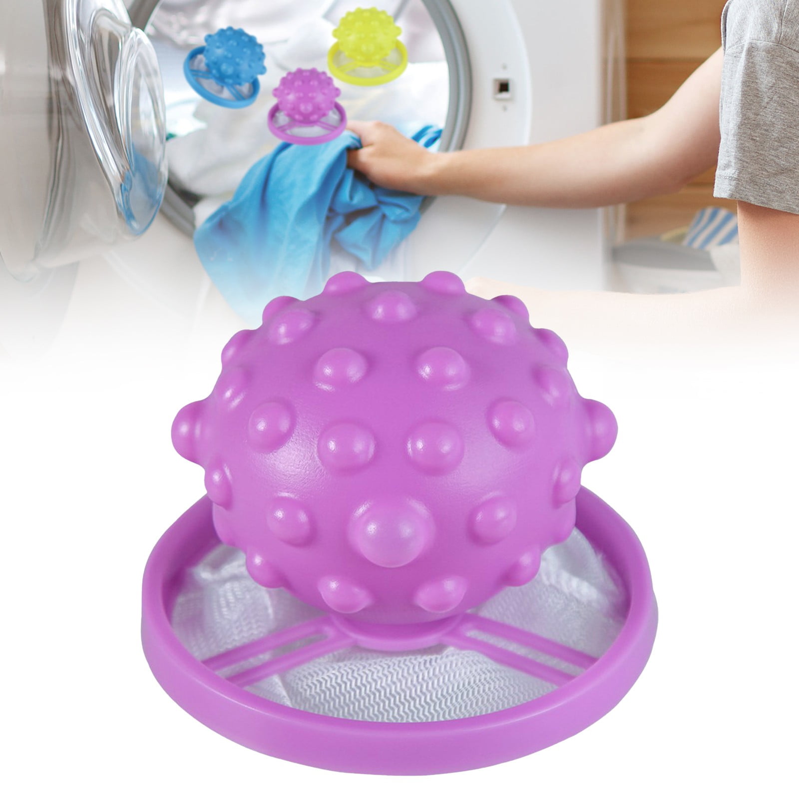 YYKihy Floating Removal Mesh Bag With –Reusable Catcher For Laundry ...