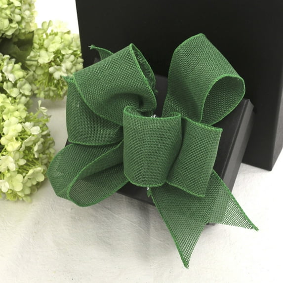 YYKihy Plain Polka Dot Ribbon Spring Fresh Imitation Linen Ribbon Gift ...