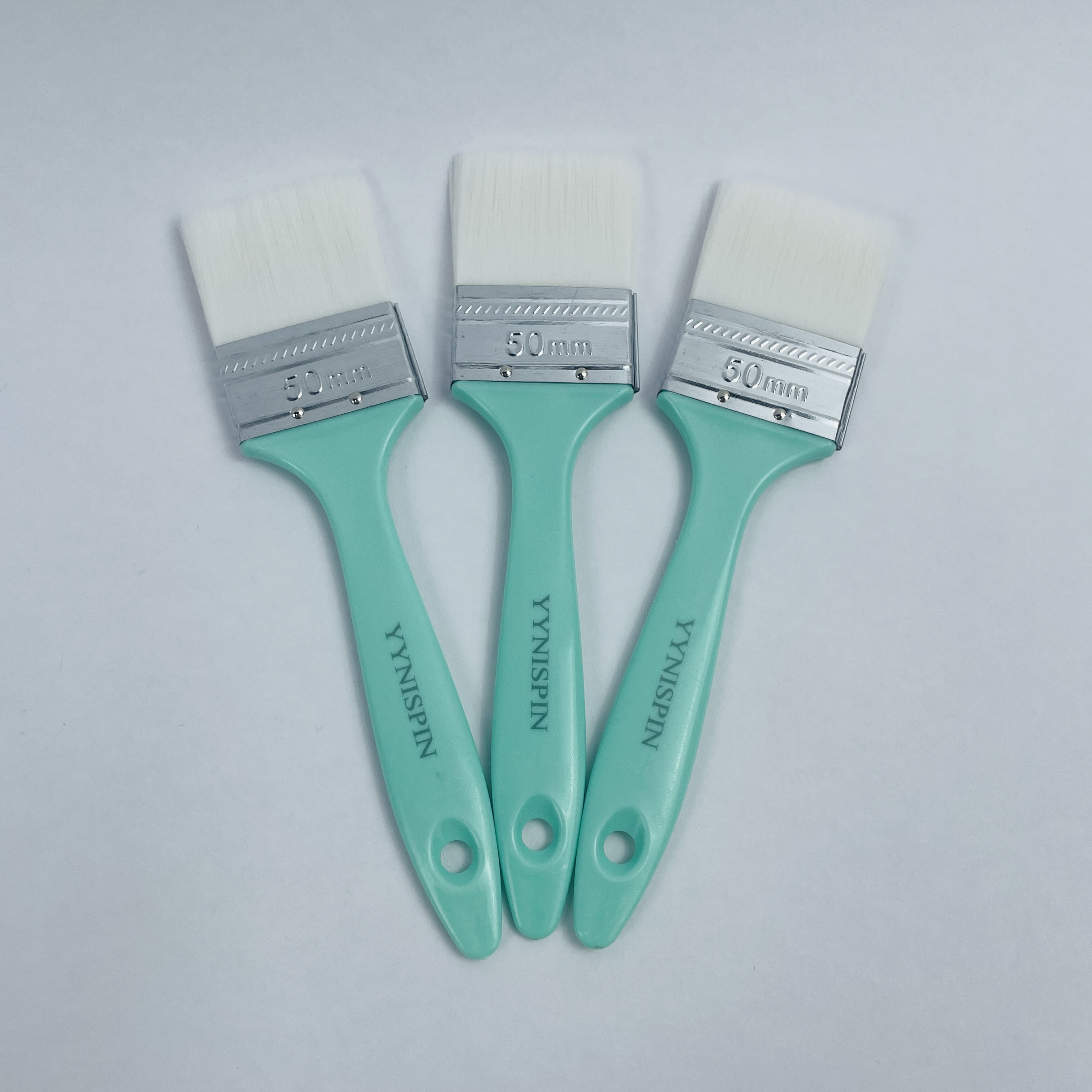 YYNISPIN 50mm Paint Brushes, Soft Tip Paint Brushes for Walls, Trim ...