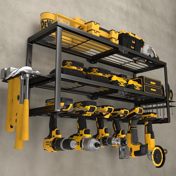 Cordless Drill Storage Rack