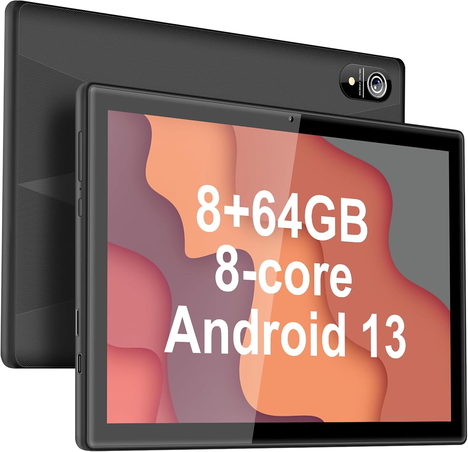 YYSWIE Tablet Android 13 Tablet with Keyboard,10.1 inch Tablets 4G RAM ...