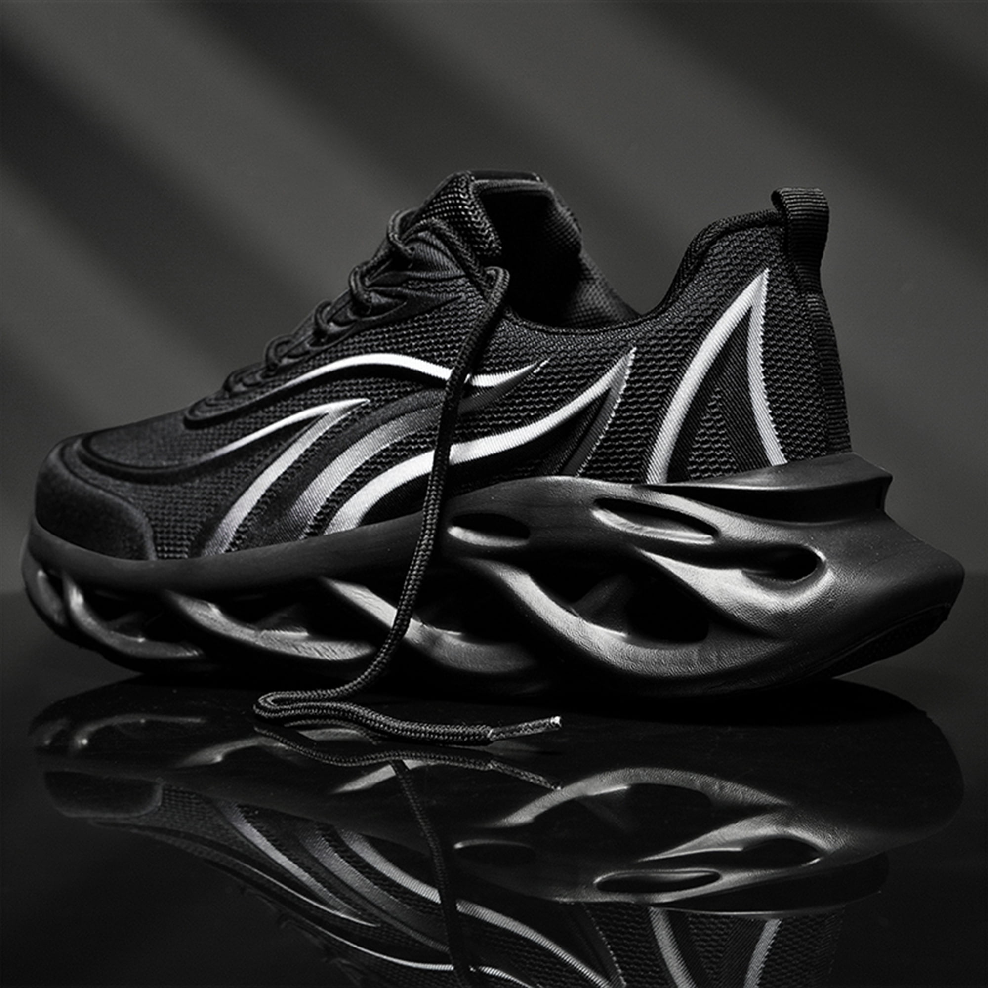 YYTLCH Air Cushion Sneakers for Men Mesh Breathable Walking Sport Youth ...