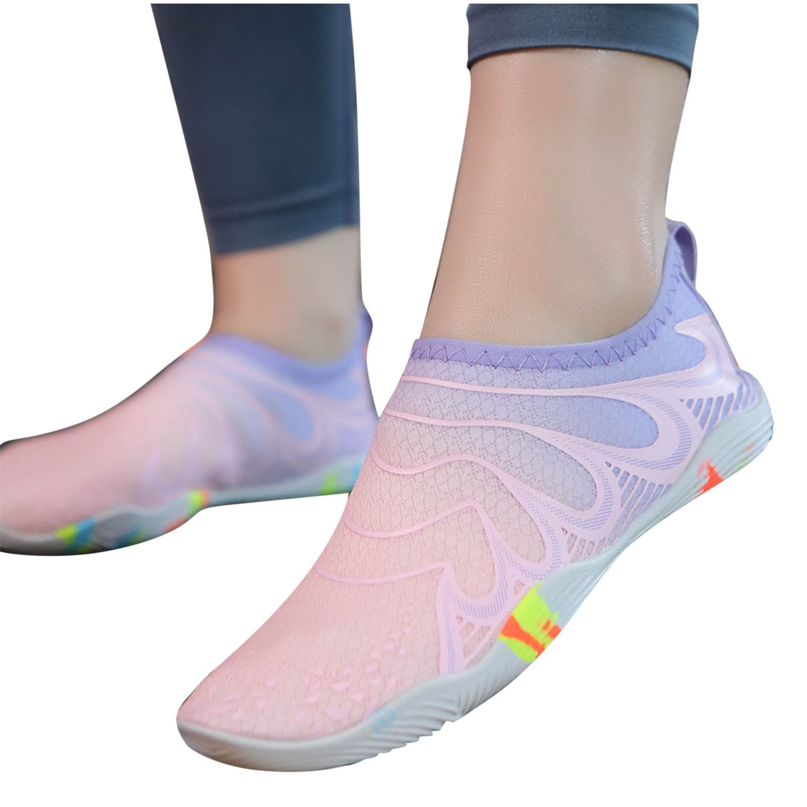 YYUIJK Kids Water Shoes Boys Girls Barefoot Aqua Socks Outdoor Indoor ...