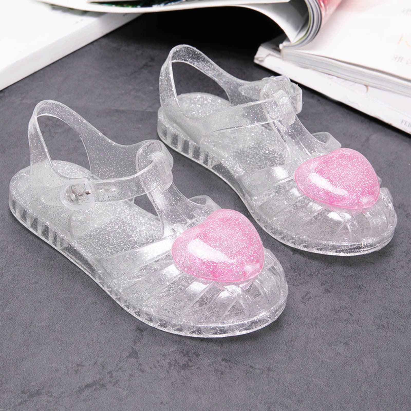 YYUIJK Plastic Sandals for Girls, Sandals for Jelly Shoes for Girls ...