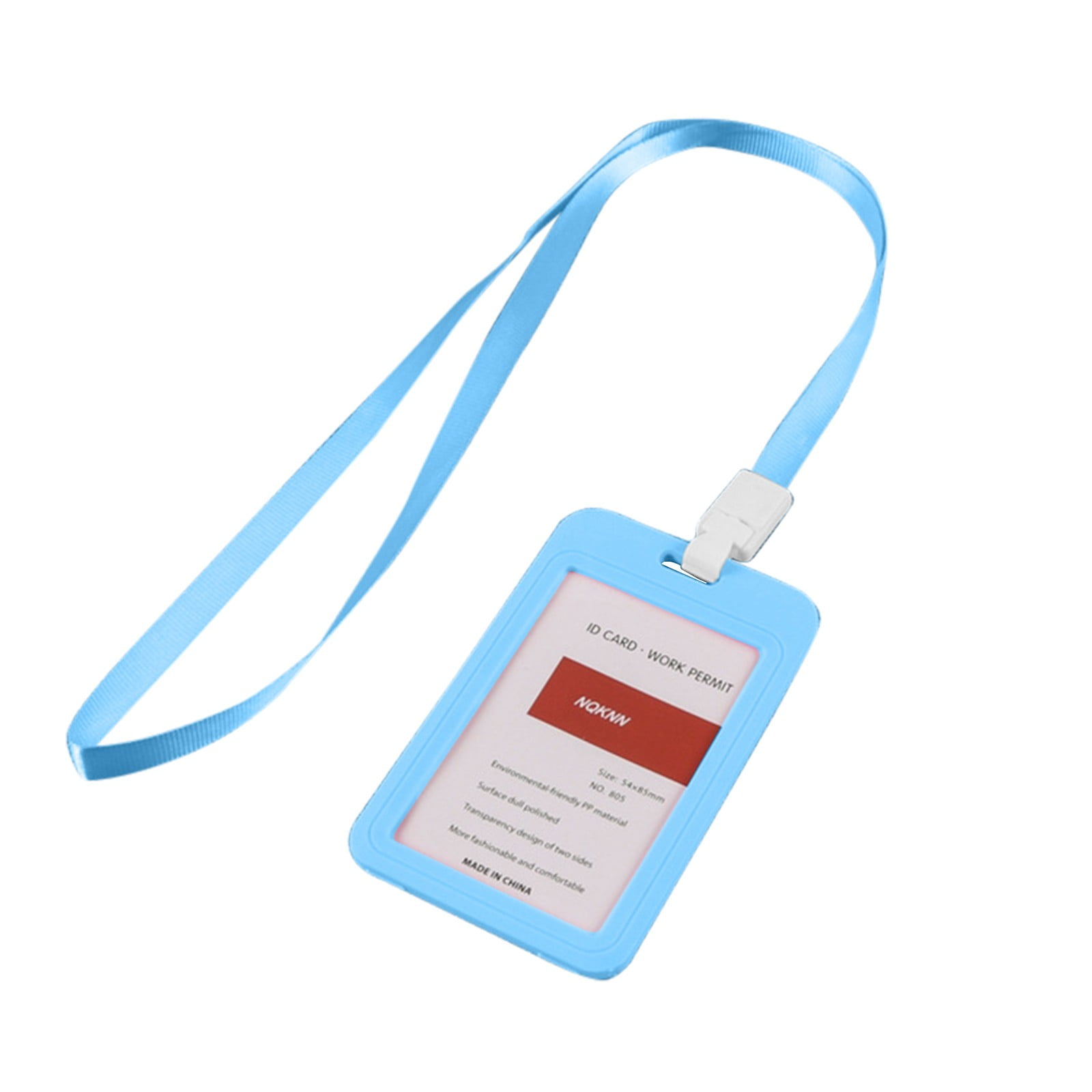YYUNQMY (Clearance!)Hard Plastic Pocket ID Card Credit Badge Name Tag ...