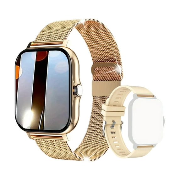 YYUZH 1.44-Inch Waterproof Smartwatch for Fitness with Call Answering ...