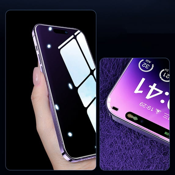 YYUZH Anti-Spy Tempered Glass Screen Protector for Phone 16 16 Pro 16 ...