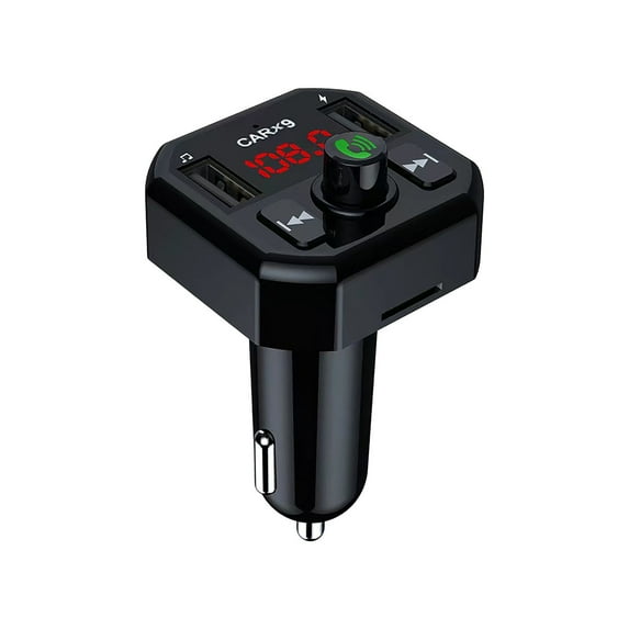 YYUZH Bluetooth Car FM Transmitter with MP3 Player, Hands-Free Calling ...