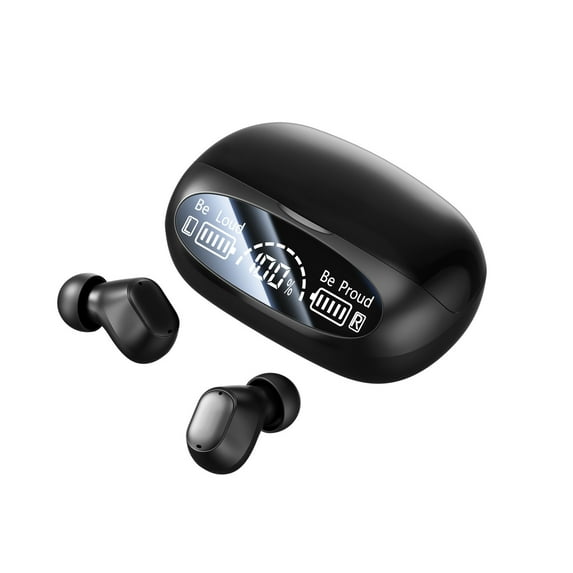 YYUZH In Ear Bluetooth Earbuds with Touch Control, Mirror Digital ...
