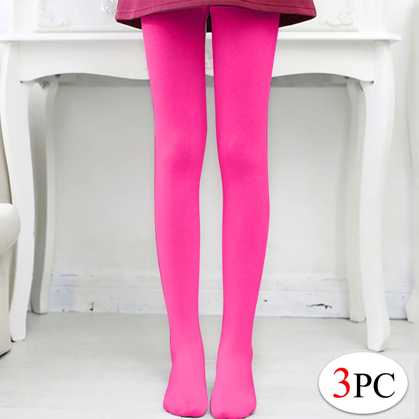 YYYTop 3 Packs Women Girls Ultra Soft Students School Dance Tight Super ...