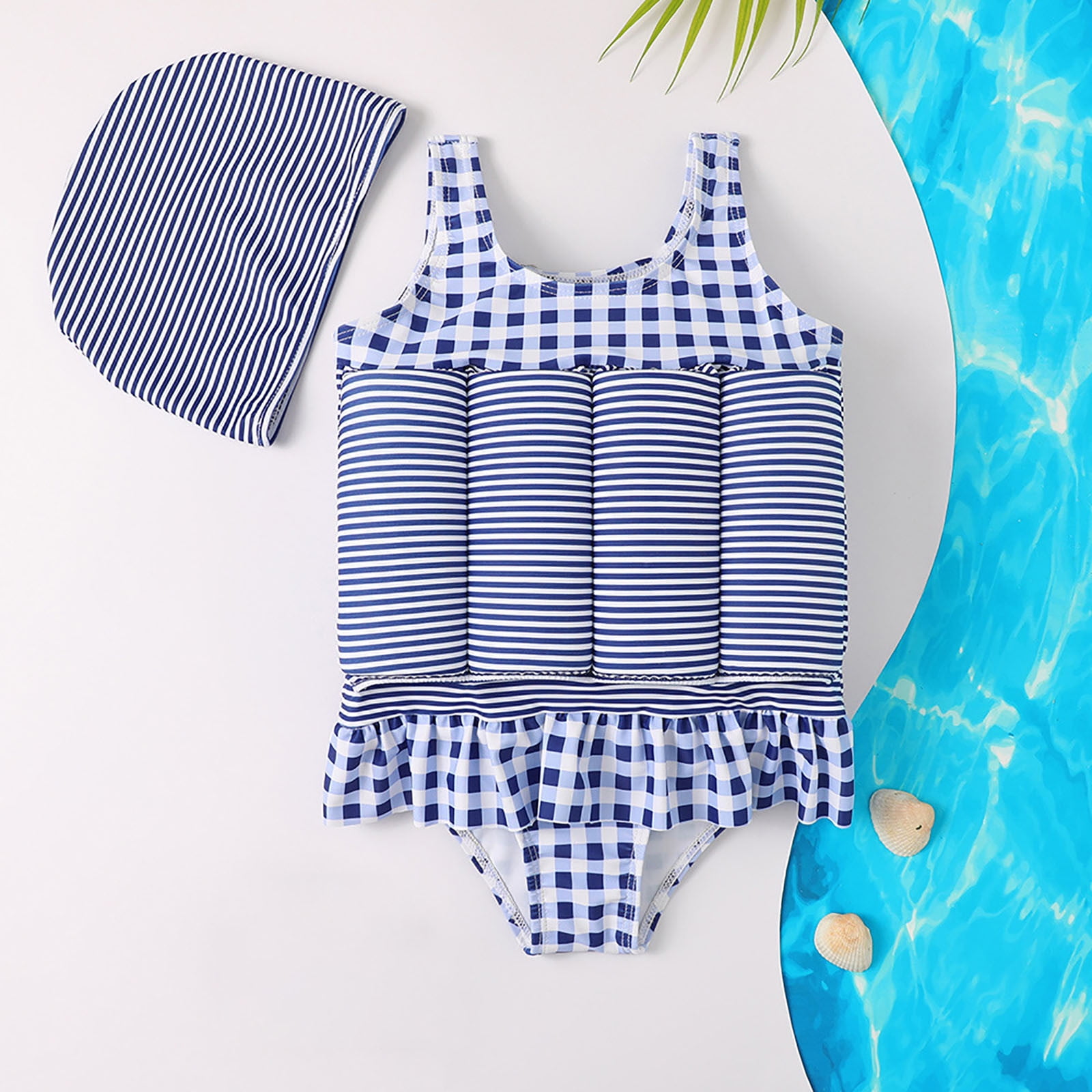 YYYTop Toddler Baby Girls Float Swimwear Pool Float Bathing Suit ...