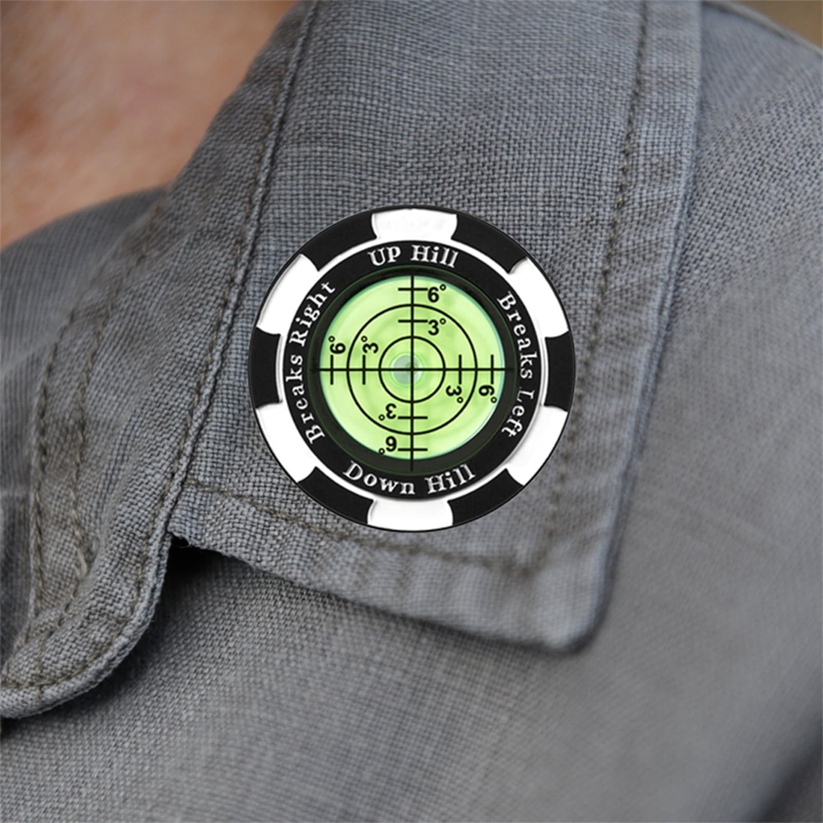 YYbomd Brooch Pins Putting Accuracy Tool Portable Marker Clip with High ...