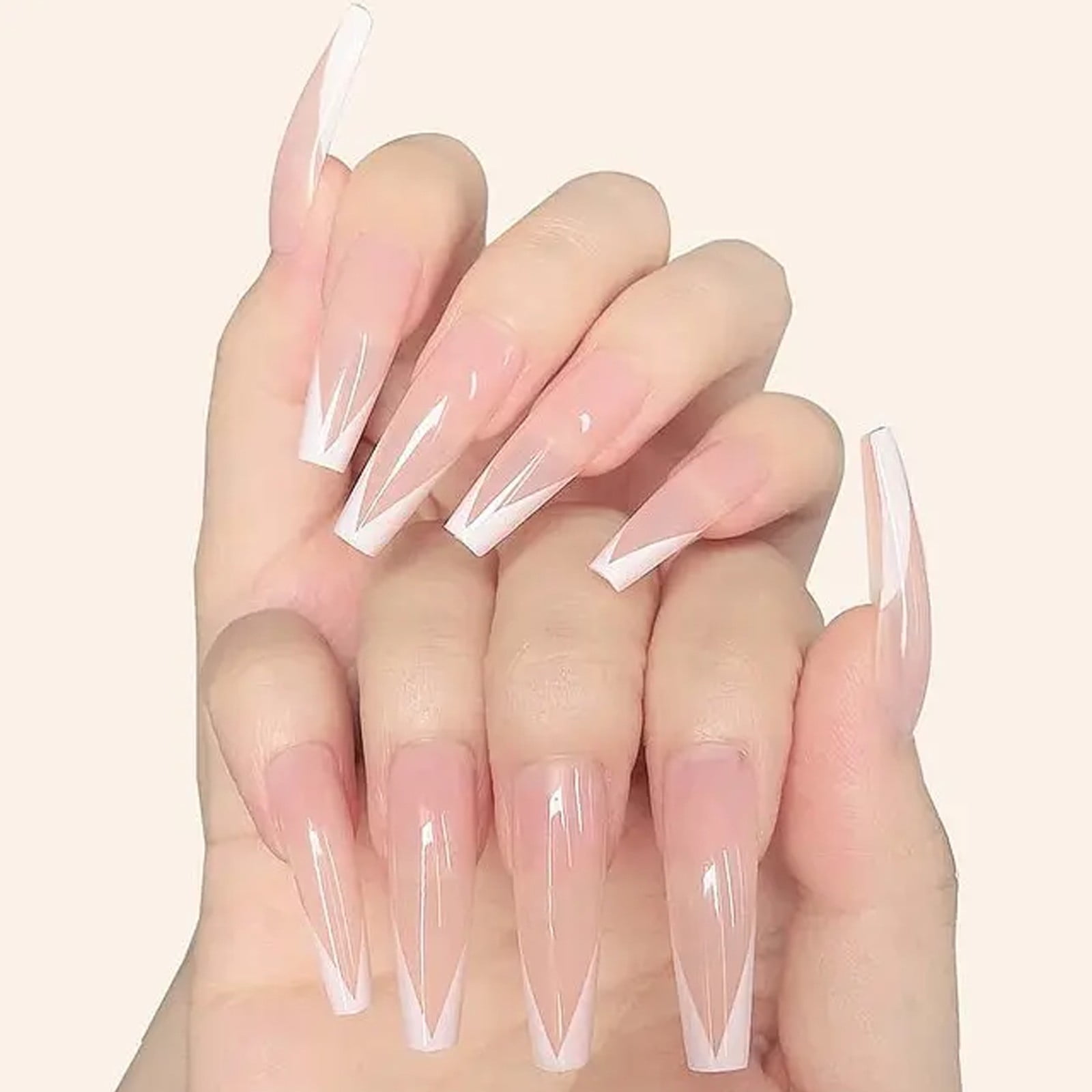 YYbomd False Nails Summer Nails Nail 240 Pieces Boxed European and ...