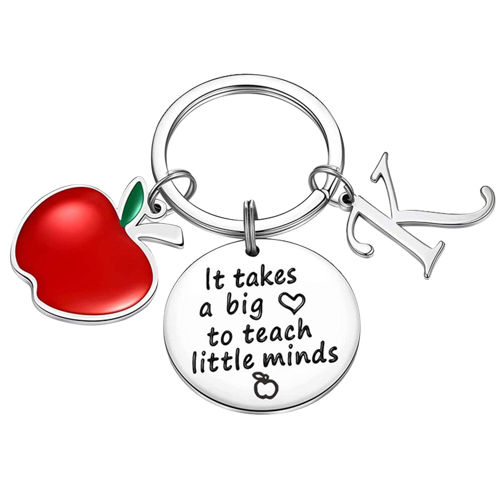 YYbomd Letter Keychain Teacher Appreciation Gifts for Women Keychain ...