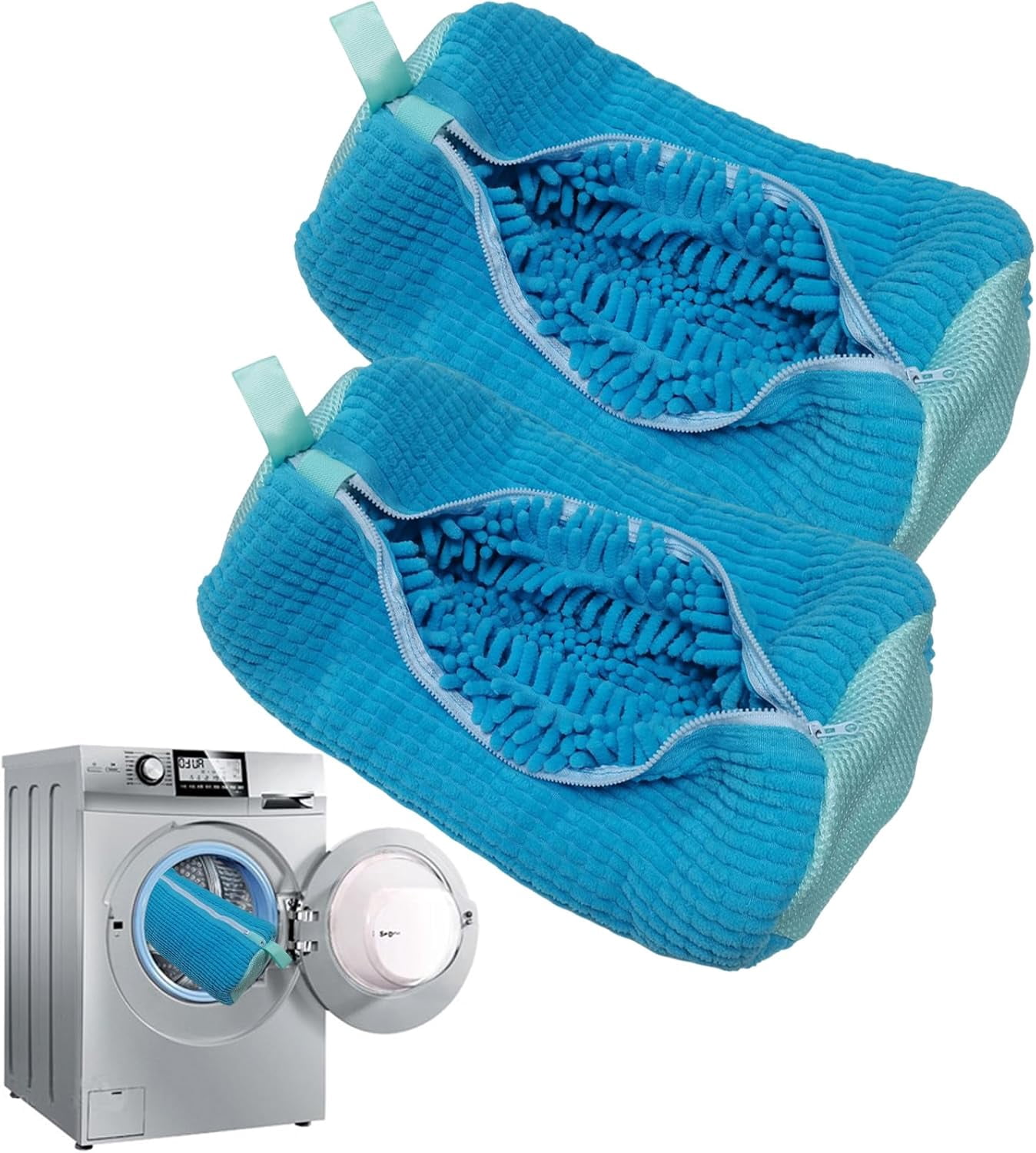 YYhl 2Pcs Laundry Shoe Bag Shoe Washing Bag for Washing Machine and ...