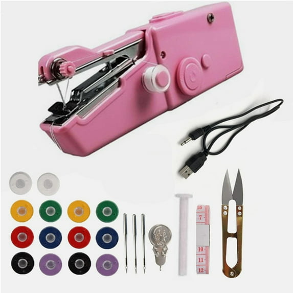 YYhl Handheld Sewing Machine, Mini Handheld Sewing Machine, Portable ...