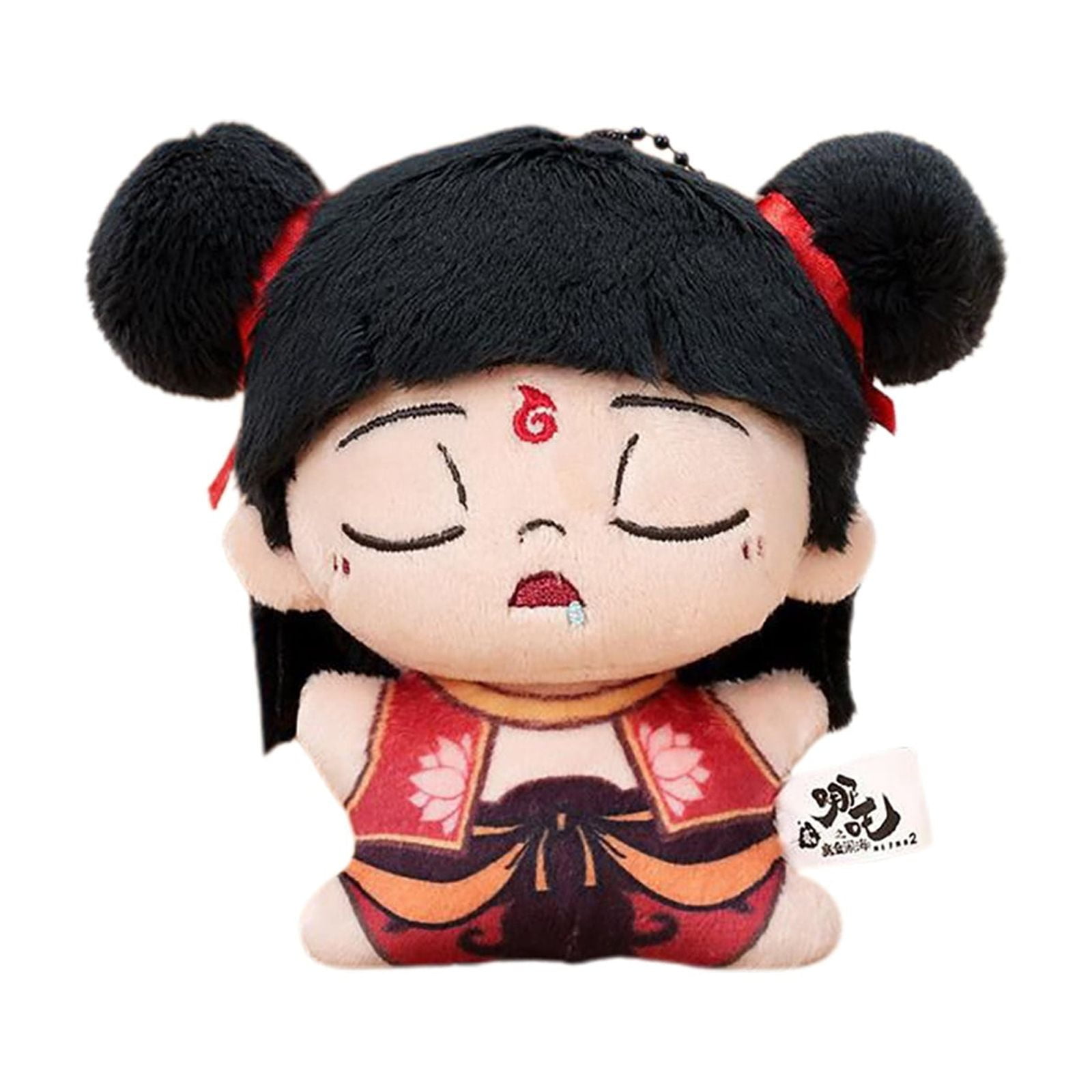 YYmvjgg Nezha Ornaments Cute Keychain Charms Adorable Stuffed Animal ...