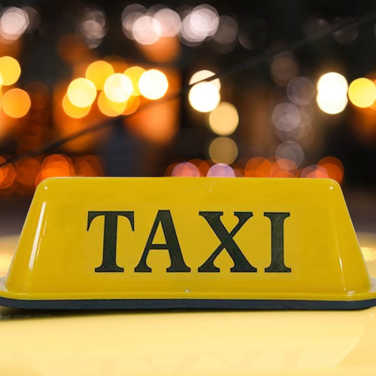 YYmvjgg Taxi Sign Light Taxi Cab Roof Top Illuminated Sign Sealed Taxi ...