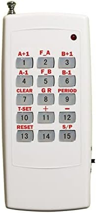 YZ 35”x18”x3” Electronic Large Basketball Scoreboard with Buzzer, Wall ...