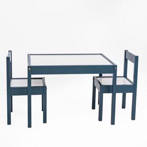 Kids Blue Table Chairs