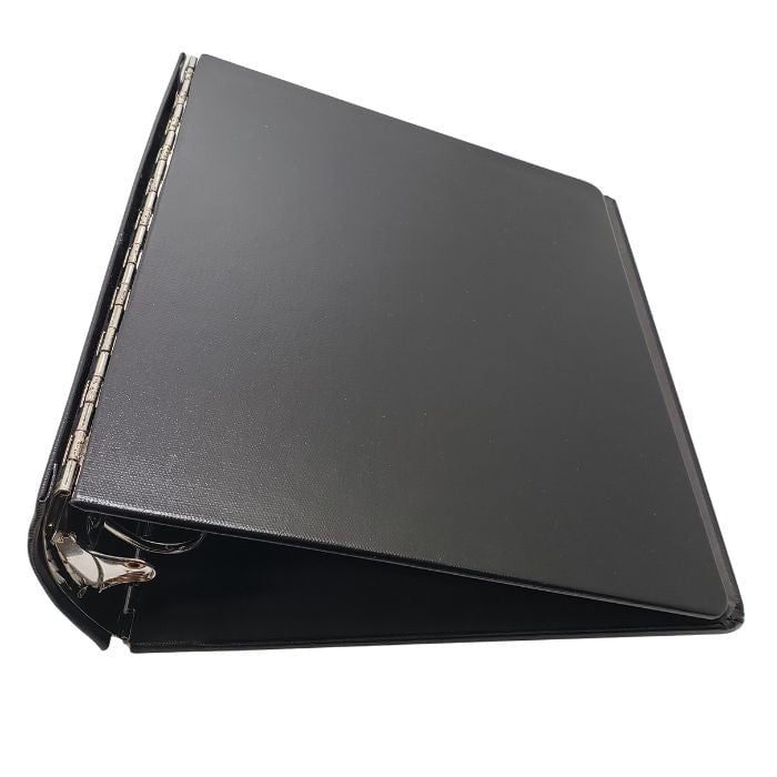 YZE-631 - BINDER 3INCH ELLIPTICAL BLACK 3 RING METAL HINGE HEAVY DUTY ...