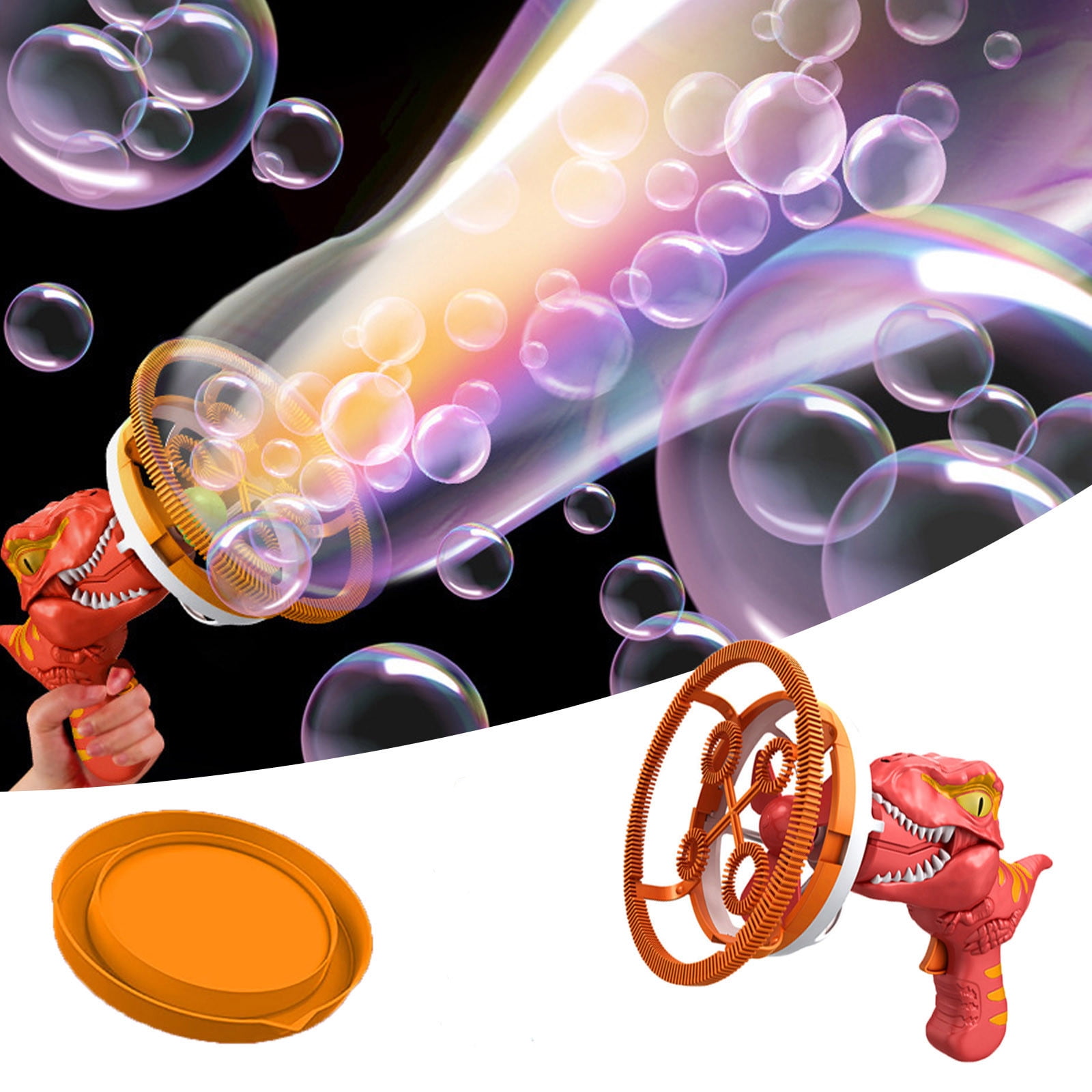 YZEGDCH Clearance Bubble Machine for Wedding,Automatic Dinosaur Bubble ...