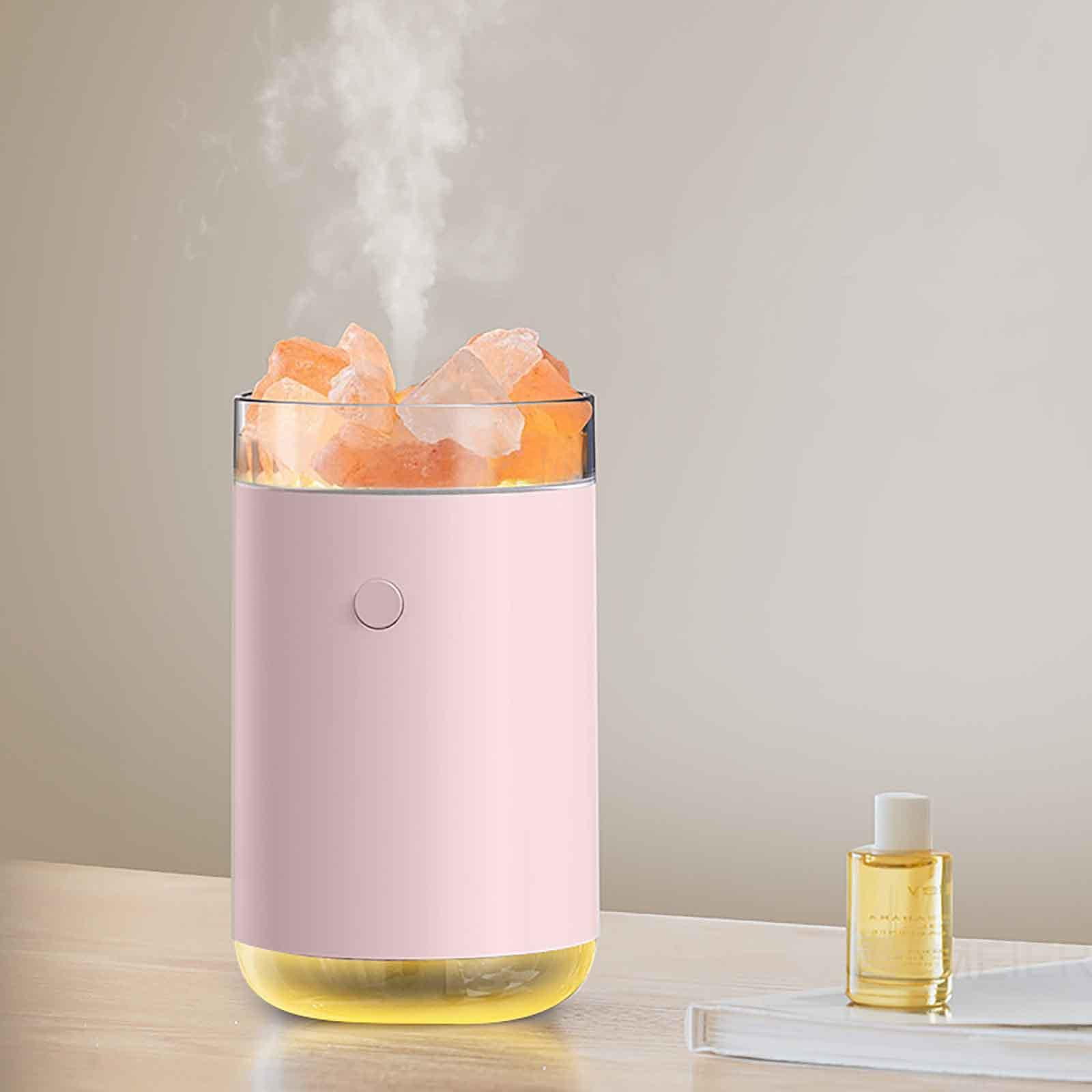 YZEGDCH Cool Mist Humidifier for Bedroom,Colorful Stone Mini Humidifier ...