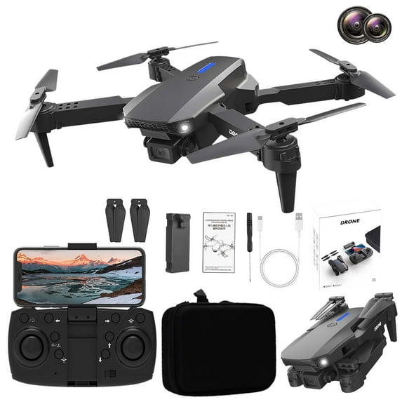 YZEGDCH Drones for Adults, Foldable RC Quadcopter with Brushless Motor ...