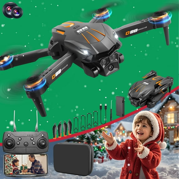 YZEGDCH Drones for Age 8-12+, Vertical Shooting, AI Night Shot ...