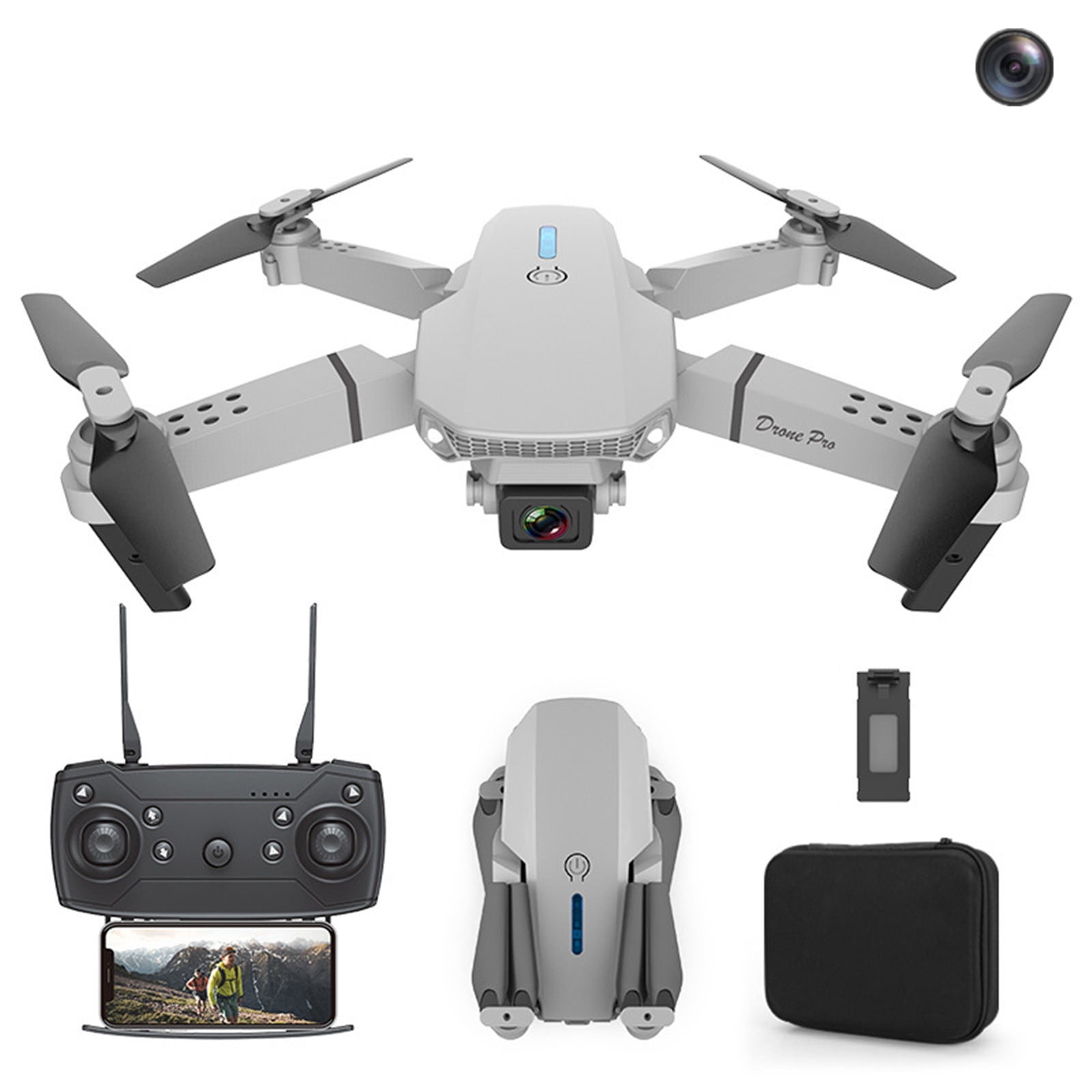 YZEGDCH Drones for Kidds, Lightweight and Foldable RC Drones, Easy to ...