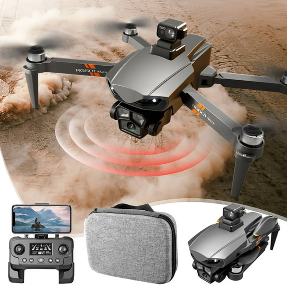 YZEGDCH Drones with Camera for Adults 4K, Foldable RC Quadcopter with ...