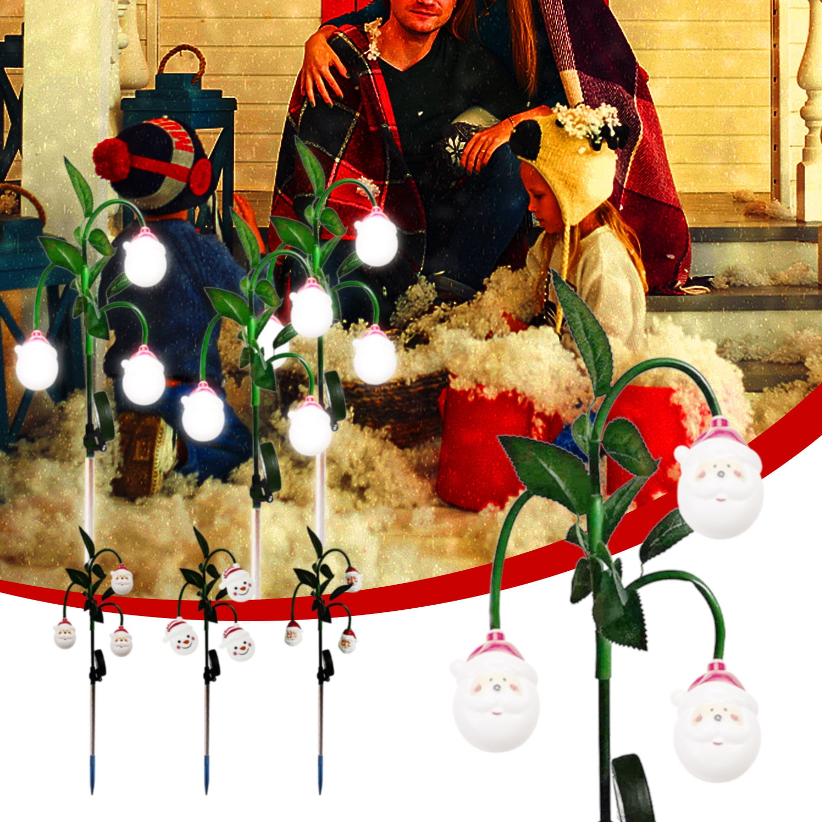 Solar Lights Outdoor Garden Decorations,Waterproof,Solar Powered ...
