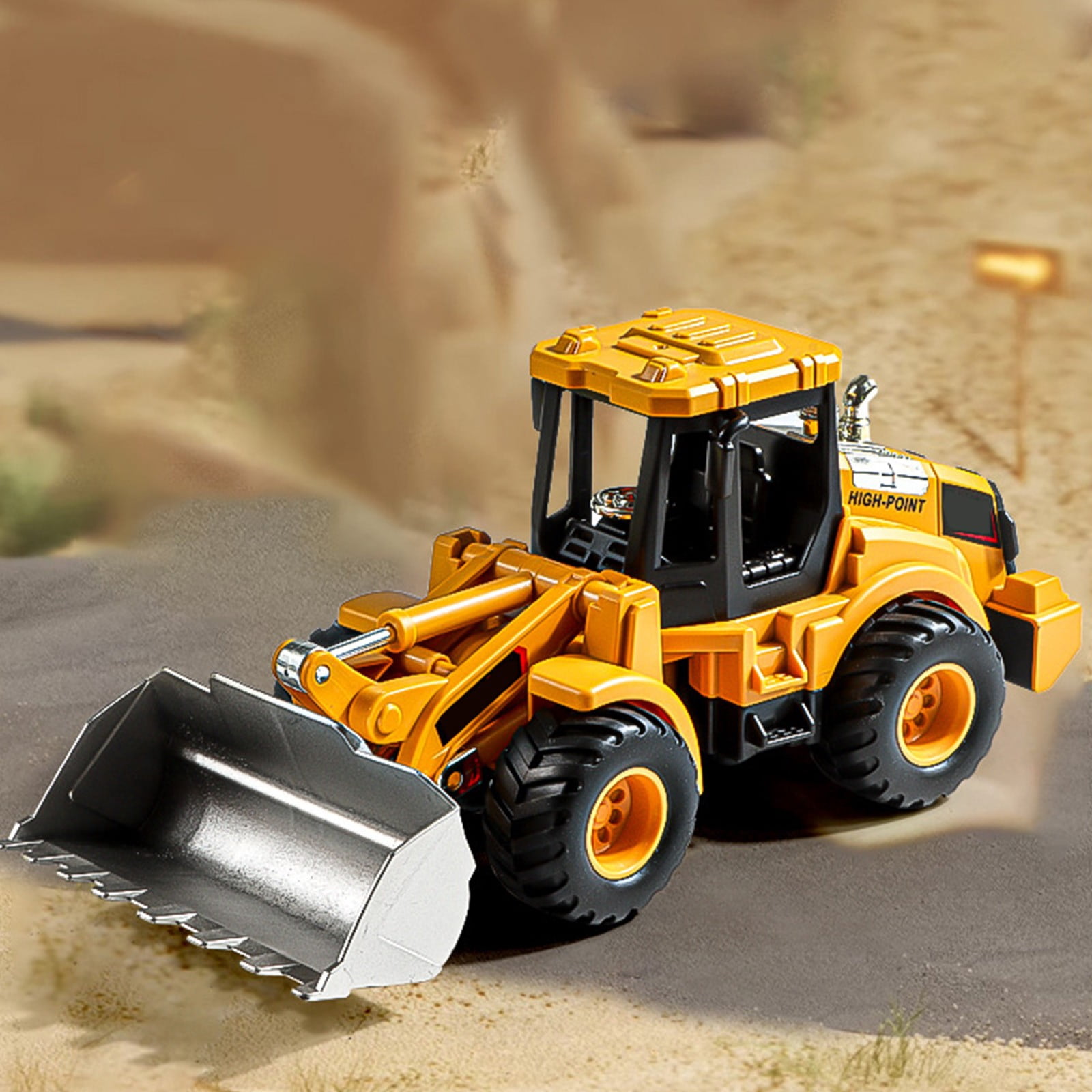 YZEGDCH Toys Toddler Boys Construction Truck Vehicle Toy, Yellow ...