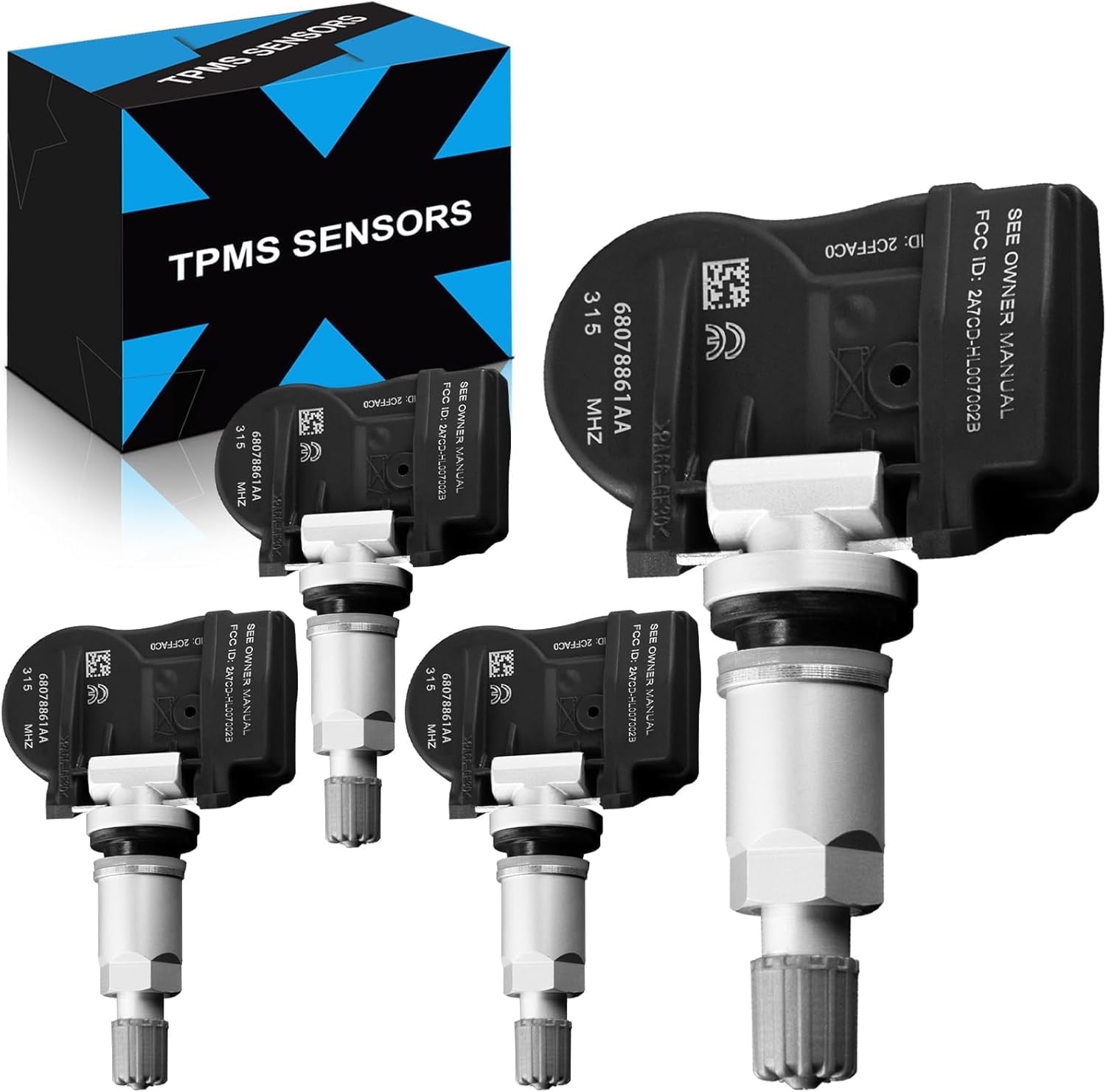 Schrader Tpms Sensor For Chrysler Jeep TPMS Tire Pressure Sensor ...