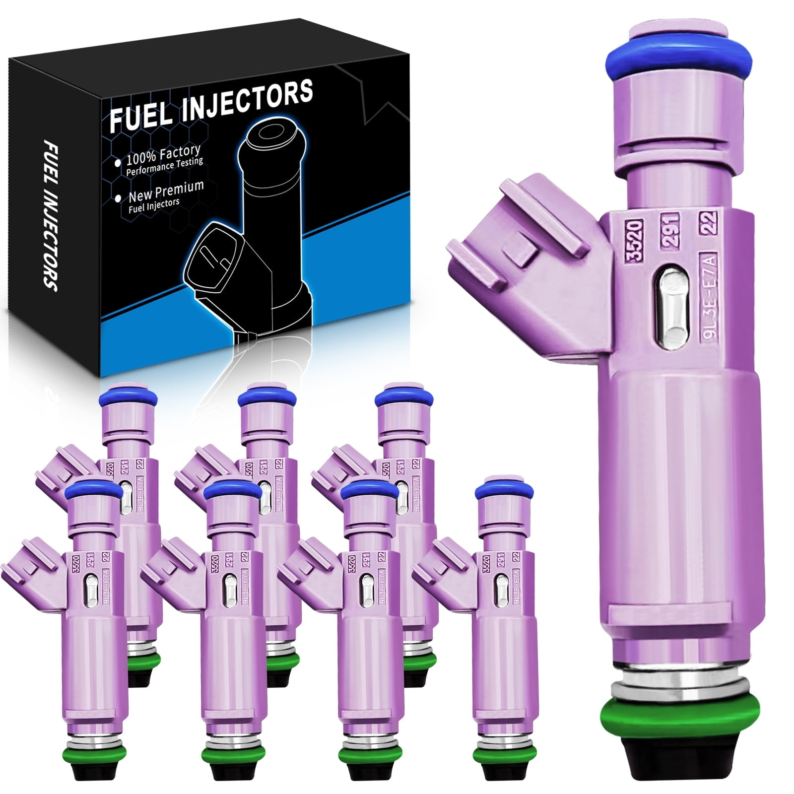 YZHIDIANF Fuel Injectors M-9593-LU24A Fits For Ford Mustang GT 4.6L ...